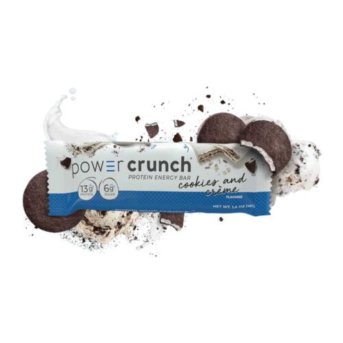 Power Crunch Protein Energy Bar Cookies and Creme Flavored 40gm Per ...